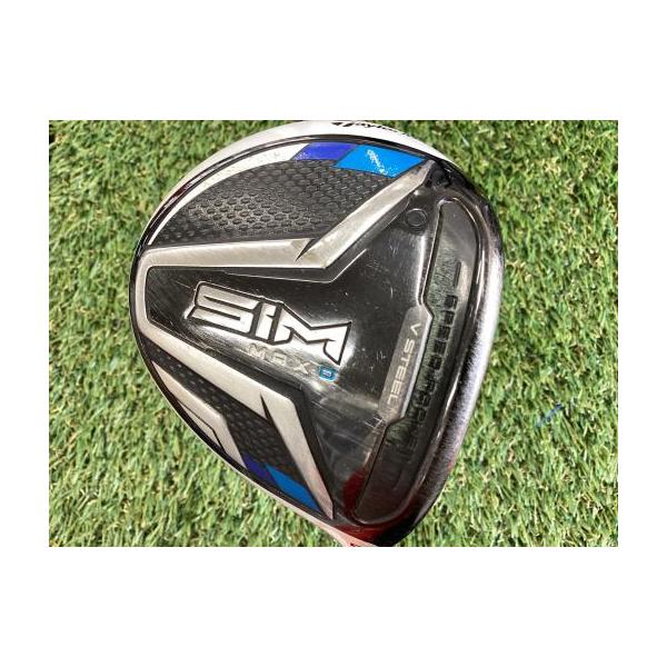 中古　Cランク　テーラーメイド　ＳＩＭ　ＳＩＭ　ＭＡＸ−Ｄ　５Ｗ　フェアウェイウッド　純正特注シャフト 　フレックスＲ ロフト角:19.00