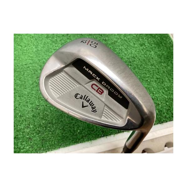 中古　Cランク　キャロウェイ　ＭＡＣＫ　ＤＡＤＤＹ　ＭＡＣＫ　ＤＡＤＤＹ　ＣＢ　クロムメッキ　５０°／１２°　ウェッジ　ＮＳ　ＰＲＯ　ＺＥＬＯＳ　７ 　フレックスＳ ロフト角:50.00