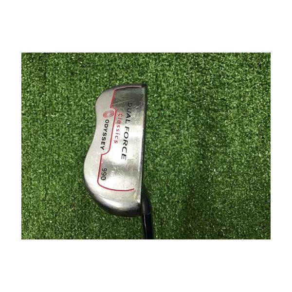 中古　Cランク　オデッセイ　ＤＵＡＬ　ＦＯＲＣＥ　Ｃｌａｓｓｉｃｓ　ＤＵＡＬ　ＦＯＲＣＥ　Ｃｌａｓｓｉｃｓ　９９０　３４インチ　パター　スチール 　フレックスその他 ロフト角:3.00