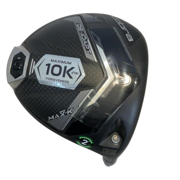 中古　Bランク　コブラ　ｃｏｂｒａ　ｃｏｂｒａ　ＤＳ−ＡＤＡＰＴ　ＭＡＸ−Ｋ　　９°　ドライバー　リシャフト 　フレックスその他 ロフト角:9.00