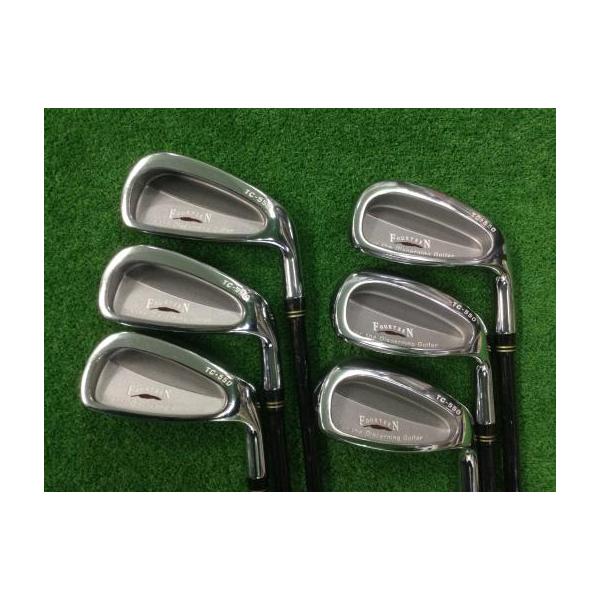 中古　Cランク　フォーティーン　ＴＣ　ＴＣ−５５０（２００５）　６Ｓ（実本数：６本セット）　アイアンセット　ＭＤ−３７０ｔｉ 　フレックスＳ ロフト角:26.00