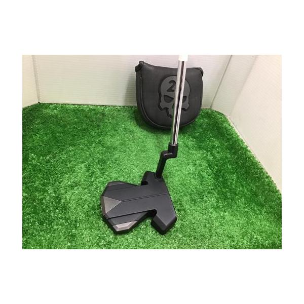 中古　Cランク　ＰＸＧ　ＢＡＴＴＬＥ　ＲＥＡＤＹ　ＢＡＴＴＬＥ　ＲＥＡＤＹ　ＢＬＡＣＫＢＩＲＤ（クランク）　パター　スチール 　フレックスその他 ロフト角:0.00