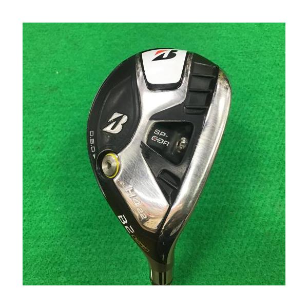 中古　Cランク　ブリヂストン　ＢＲＩＤＧＥＳＴＯＮＥ　ＢＲＩＤＧＥＳＴＯＮＥ　Ｂ２　ＨＴ　Ｈ４　ユーティリティ　ＶＡＮＱＵＩＳＨ　ＢＳ５０ｈ 　フレックスＳ ロフト角:22.00