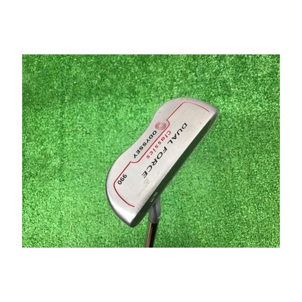 中古　Cランク　オデッセイ　ＤＵＡＬ　ＦＯＲＣＥ　Ｃｌａｓｓｉｃｓ　ＤＵＡＬ　ＦＯＲＣＥ　Ｃｌａｓｓｉｃｓ　９９０　３４インチ　パター　スチール 　フレックスその他 ロフト角:3.00