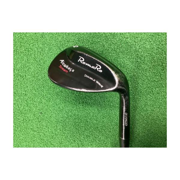 中古　Cランク　ＲｏｍａＲｏ　ＲｏｍａＲｏ　ＲｏｍａＲｏ　Ａｌｃｏｂａｃａ　Ｓｔｒｅａｍ　ＤＯＵＢＬＥ　ＷＡＶＥ　５２°　ウェッジ　純正特注シャフト 　フレックスＳ ロフト角:52.00