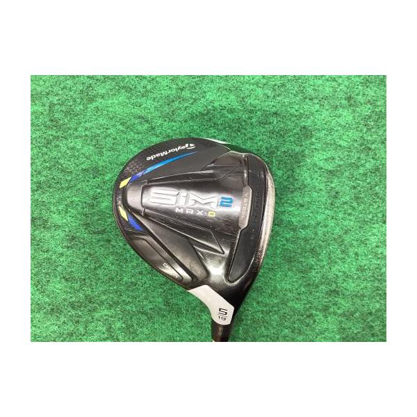 中古　Cランク　テーラーメイド　ＳＩＭ２　ＳＩＭ２　ＭＡＸ−Ｄ　５Ｗ　レディース　フェアウェイウッド　ＴＥＮＳＥＩ　ＢＬＵＥ　ＴＭ４０（ＳＩＭ２　ＦＷ） 　フレックスＬ ロフト角:19.00