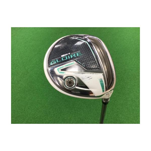 中古　Cランク　テーラーメイド シム GLOIRE SIM GLOIRE 5W レディース フェアウェイウッド リシャフト 0インチ フレックスその他 ロフト角:19