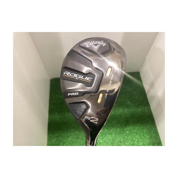 中古　Bランク　キャロウェイ　ＲＯＧＵＥ　ＳＴ　ＲＯＧＵＥ　ＳＴ　ＰＲＯ　Ｕ２　ユーティリティ　純正特注シャフト 　フレックスＳ ロフト角:18.00