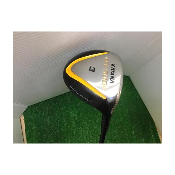 中古　Cランク　カタナゴルフ　ＫＡＴＡＮＡ　ＫＡＴＡＮＡ　ＭＸ−５００Ｆ　３Ｗ　フェアウェイウッド　ＫＴＭ−７０（フェアウェイ） 　フレックスＲ ロフト角:16.00