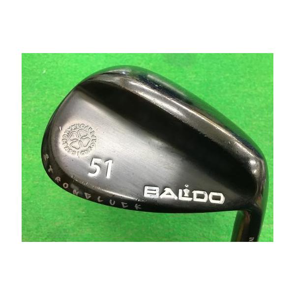 中古　Cランク　ＢＡＬＤＯ　ＢＡＬＤＯ　ＢＡＬＤＯ　ＳＴＲＯＮＧ　ＬＵＣＫ　ＴＹＰＥ−Ｓ　５１°　ウェッジ　純正特注シャフト 　フレックスＳ ロフト角:51.00