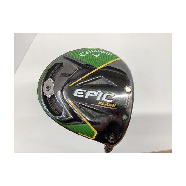 中古　Cランク　キャロウェイ　ＥＰＩＣ　ＦＬＡＳＨ　ＥＰＩＣ　ＦＬＡＳＨ　　９°　ドライバー　純正特注シャフト 　フレックスＳ ロフト角:9.00