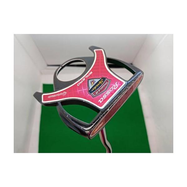 中古　Cランク　テーラーメイド　Ｒｏｓｓａ　ａｇｓｉ＋　Ｒｏｓｓａ　ａｇｓｉ＋　ＳＰＩＤＥＲ　ＢＡＬＥＲＯ（Ｂｌａｃｋ）　３４インチ　パター　スチール 　フレックスその他 ロフト角:2.50