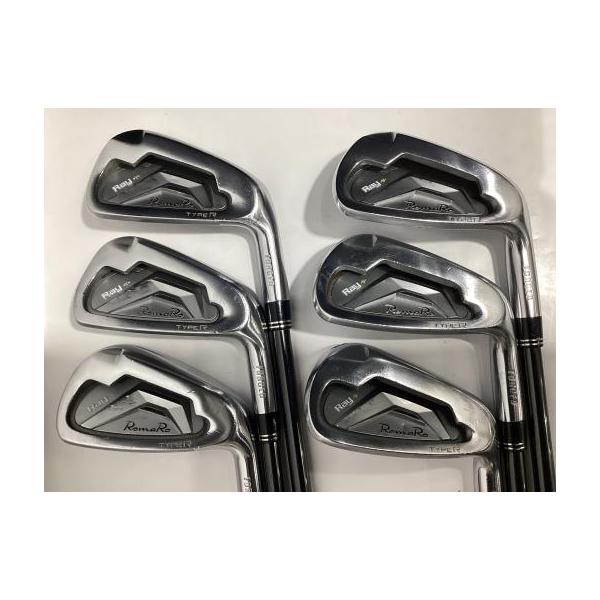 中古　Cランク　ロマロ ロマロ レイ RomaRo Ray V TYPE R 6S アイアンセット 純正特注シャフト フレックスR