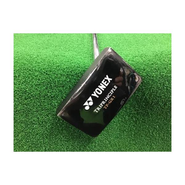 中古　Cランク　ヨネックス　ＴＲＩＰＲＩＮＣＩＰＬＥ　ＴＲＩＰＲＩＮＣＩＰＬＥ　ＴＰ−ＧＲ１　３４インチ　パター　スチール 　フレックスその他 ロフト角:3.00