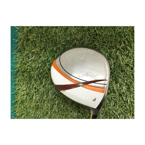 中古　Cランク　キャロウェイ　ｆｉｌｌｙ　ｆｉｌｌｙ　４Ｗ　レディース　フェアウェイウッド　ｆｉｌｌｙ（フェアウェイ） 　フレックスＡ ロフト角:19.00