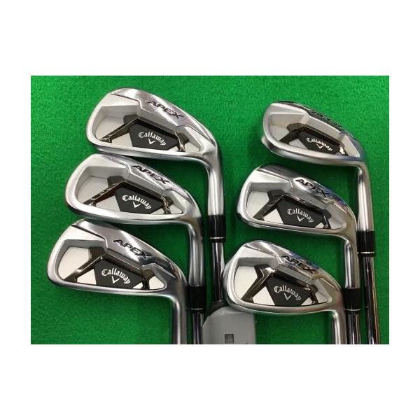 中古　Cランク　キャロウェイ　ＡＰＥＸ　ＡＰＥＸ（２０２１）　６Ｓ（実本数：６本セット）　アイアンセット　ＮＳ　ＰＲＯ　ＺＥＬＯＳ　８ 　フレックスＳ ロフト角:23.50