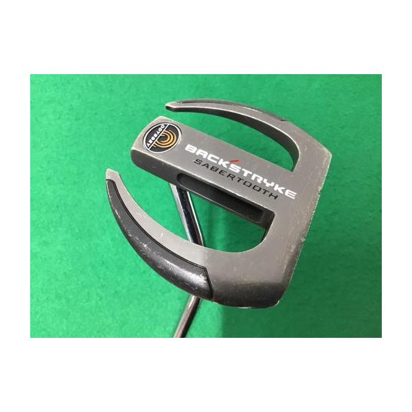 中古　Cランク　オデッセイ　ＢＡＣＫ　ＳＴＲＹＫＥ　ＢＡＣＫ　ＳＴＲＹＫＥ　Ｓａｂｅｒｔｏｏｔｈ　３４インチ　パター　スチール 　フレックスその他 ロフト角:4.00