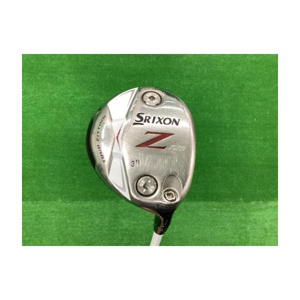 中古　Cランク　ダンロップ　ＳＲＩＸＯＮ　ＳＲＩＸＯＮ　Ｚ７２５　３Ｗ　フェアウェイウッド　Ｍｉｙａｚａｋｉ　ＫＥＮＡ　Ｂｌｕｅ　６ 　フレックスＳ ロフト角:15.00