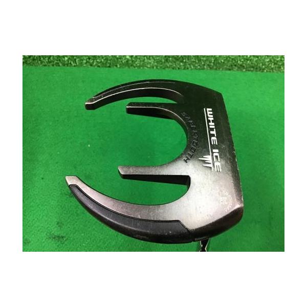 中古　Cランク　オデッセイ　ＷＨＩＴＥ　ＩＣＥ　ＷＨＩＴＥ　ＩＣＥ　ＳＡＢＥＲＴＯＯＴＨ　３３インチ　パター　スチール 　フレックスその他 ロフト角:3.00