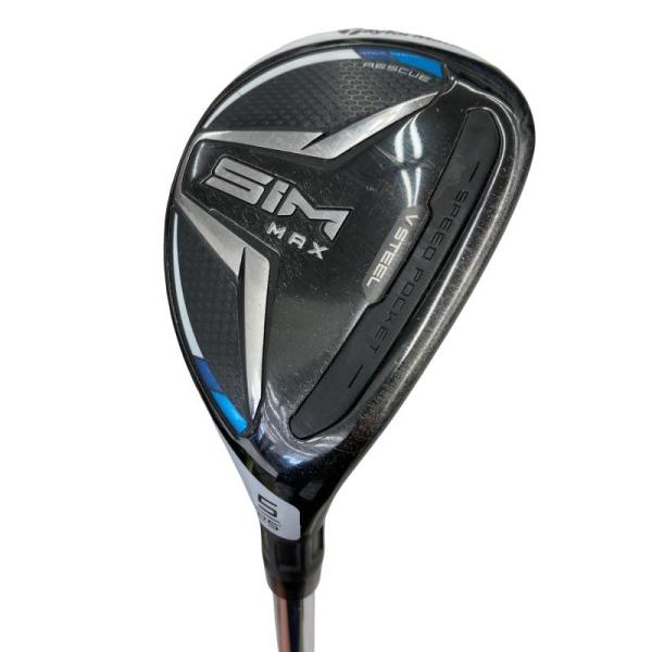 中古　Cランク　テーラーメイド　ＳＩＭ　ＳＩＭ　ＭＡＸ　Ｕ５　ユーティリティ　ＫＢＳ　ＭＡＸ８５　ＪＰ 　フレックスＳ ロフト角:25.00