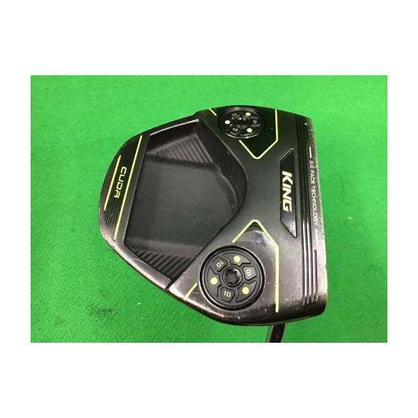 中古　Cランク　コブラ　ＫＩＮＧ　ＫＩＮＧ　ＣＵＤＡ　シングルベンド　３４インチ　パター　スチール 　フレックスその他 ロフト角:0.00