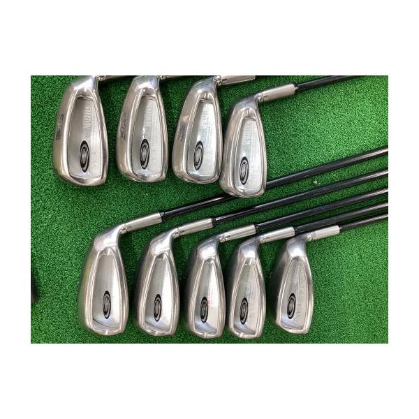中古　Dランク　マグレガー　ＭＡＣＴＥＣ　ＭＡＣＴＥＣ　ＮＶ３　１０Ｓ（実本数：９本セット）　アイアンセット　トリプルアクション 　フレックスＳＲ ロフト角:24.00