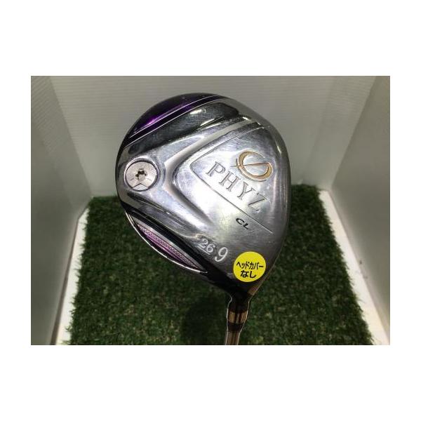 中古　Cランク　ブリヂストン　ＰＨＹＺ　ＰＨＹＺ（２０１６）　ＣＬ　９Ｗ　レディース　フェアウェイウッド　ＰＺ−４０６Ｆ（ＭＫ） 　フレックスＬ ロフト角:26.00