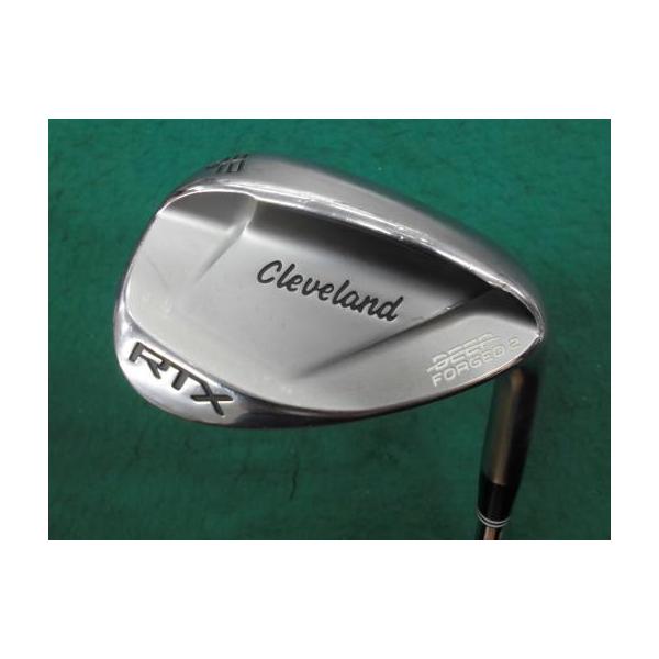 中古　Dランク　クリーブランド　Ｃｌｅｖｅｌａｎｄ　Ｃｌｅｖｅｌａｎｄ　ＲＴＸ　ＤＥＥＰ　ＦＯＲＧＥＤ　２　５８°／１２°　ウェッジ　ＫＢＳ　ＴＯＵＲ　ＬＩＴＥ 　フレックスＳ ロフト角:58.00