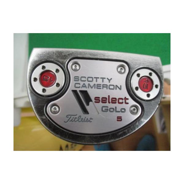 中古　Cランク　タイトリスト　ＳＣＯＴＴＹ　ＣＡＭＥＲＯＮ　ｓｅｌｅｃｔ　ＳＣＯＴＴＹ　ＣＡＭＥＲＯＮ　ｓｅｌｅｃｔ　ＧｏＬｏ　５　３４インチ　パター　スチール 　フレックスその他 ロフト角:4.00