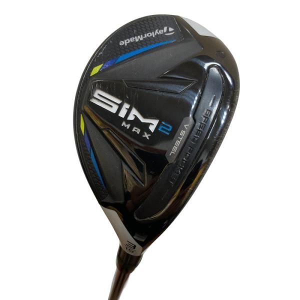 中古　Cランク　テーラーメイド　ＳＩＭ２　ＳＩＭ２　ＭＡＸ　Ｕ３　ユーティリティ　ＫＢＳ　ＭＡＸ　ＭＴ８５　ＪＰ 　フレックスＳ ロフト角:19.00