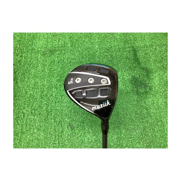 中古　Cランク　ｍｕｚｉｉｋ　ｍｕｚｉｉｋ　ｍｕｚｉｉｋ　ＴＵＲＦＲＩＤＥＲ（２０１９）　５Ｗ　フェアウェイウッド　純正特注シャフト 　フレックスＳＲ ロフト角:19.00