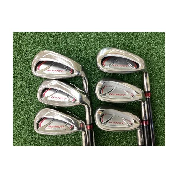 中古　Cランク　ヨネックス　ＣＹＢＥＲ　ＳＴＡＲ　ＣＹＢＥＲ　ＳＴＡＲ　ＮＡＮＯ　Ｖ　ＮＥＸＴＡＧＥ　ＦＬ　５Ｓ　レディース（実本数：５本セット）　アイアンセット　ＮＡＮＯ　ＨＩ−ＳＰＥＥＤ　３００（アイアン） 　フレックスＬ ロフト角:3...
