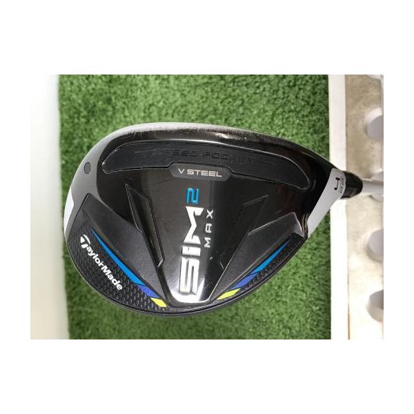 中古　Cランク　テーラーメイド　ＳＩＭ２　ＳＩＭ２　ＭＡＸ　Ｕ４　レディース　ユーティリティ　ＴＥＮＳＥＩ　ＢＬＵＥ　ＴＭ４０（ＳＩＭ２　ＵＴ） 　フレックスＡ ロフト角:22.00