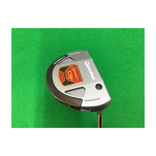 中古　Cランク　テーラーメイド　Ｓｐｉｄｅｒ　ＧＴ　Ｓｐｉｄｅｒ　ＧＴ　ＲＯＬＬＢＡＣＫ　ＳＩＬＶＥＲ／ＢＬＡＣＫ　シングルベンド　３３インチ　パター　スチール 　フレックスその他 ロフト角:3.00