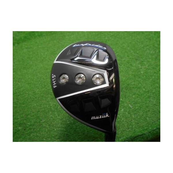 中古　Cランク　ｍｕｚｉｉｋ　ｍｕｚｉｉｋ　ｍｕｚｉｉｋ　ＴＵＲＦＲＩＤＥＲ　ＦＷ　ＨＹＢＲＩＤ　１５°　フェアウェイウッド　リシャフト 　フレックスその他 ロフト角:15.00