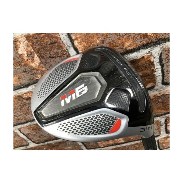中古　Cランク　テーラーメイド　Ｍ６　Ｍ６　３Ｗ　フェアウェイウッド　Ｓｐｅｅｄｅｒ　６６１　ＥＶＯＬＵＴＩＯＮ　Ｖ 　フレックスＳ ロフト角:15.00