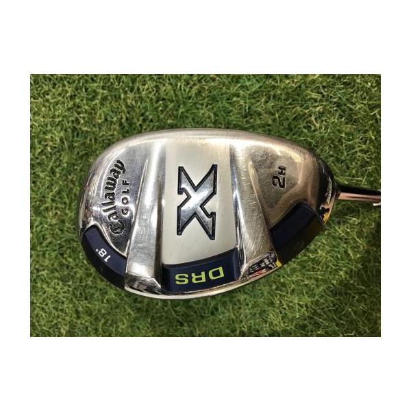 中古　Cランク　キャロウェイ　Ｘ　Ｘ　ＤＲＳ　ユーティリティ　２Ｈ（１８°）　ユーティリティ　ＮＳ　ＰＲＯ　９５０ＧＨ 　フレックスＳ ロフト角:18.00