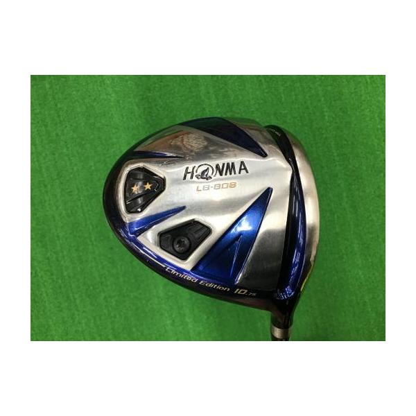 中古　Cランク　本間ゴルフ　ＬＢ　ＬＢ−８０８　Ｌｉｍｉｔｅｄ　Ｅｄｉｔｉｏｎ　１０．７５°　ドライバー　２Ｓ　ＬＢ−２０００　ＡＱ８　４８（ドライバー） 　フレックスＳＲ ロフト角:10.75