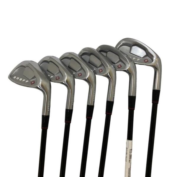 中古　Cランク　ダイワ（グローブライド）　ＯＮＯＦＦ　ＯＮＯＦＦ　＋（ＰＬＵＳ）（２００９）　　６Ｓ（実本数：６本セット）　アイアンセット　ＳＭＯＯＴＨ　ＫＩＣＫ　ＭＰ−７０９Ｉ 　フレックスＲ ロフト角:25.00