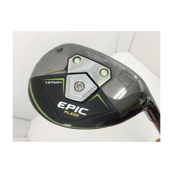 中古　Cランク　キャロウェイ　ＥＰＩＣ　ＦＬＡＳＨ　ＥＰＩＣ　ＦＬＡＳＨ　ＳＴＡＲ　Ｕ４　ユーティリティ　Ｓｐｅｅｄｅｒ　ＥＶＯＬＵＴＩＯＮ　ｆｏｒ　ＣＷ（ＵＴ） 　フレックスＲ ロフト角:20.00