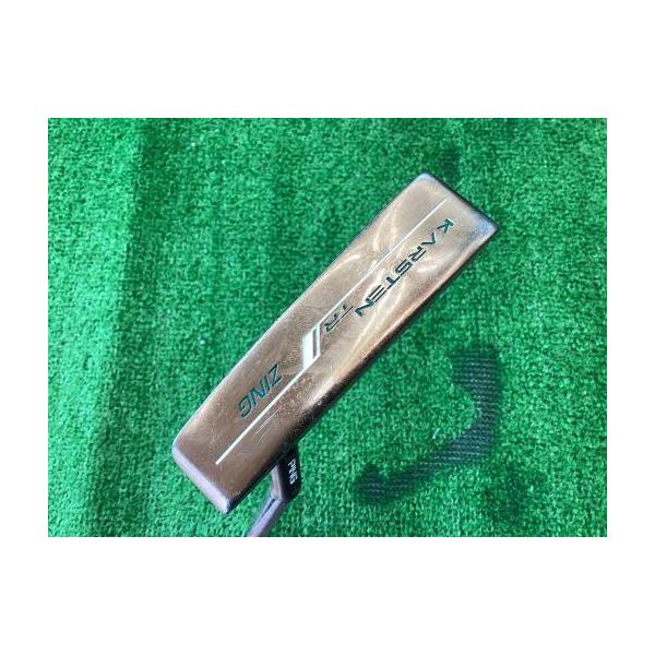 中古　Dランク　ピン PING カーステン ジング KARSTEN TR ZING (長さ調節機能付き) パター 0インチ