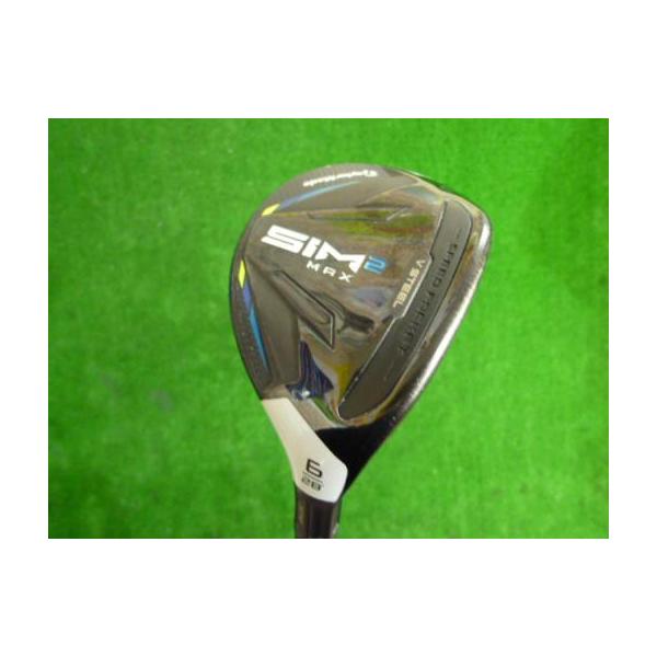 中古　Cランク　テーラーメイド　ＳＩＭ２　ＳＩＭ２　ＭＡＸ　Ｕ６　レディース　ユーティリティ　ＴＥＮＳＥＩ　ＢＬＵＥ　ＴＭ４０（ＳＩＭ２　ＵＴ） 　フレックスＬ ロフト角:28.00