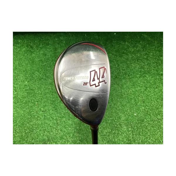 中古　Cランク　キャスコ パワートルネード U-06 POWER TORNADO U-06 44 レディース ユーティリティ ELASTER U5500 40インチ フレックスL