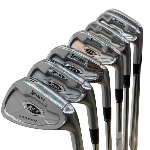 中古　Cランク　ダンロップ　ＳＲＩＸＯＮ　ＳＲＩＸＯＮ　Ｚ−ＴＸ　　８Ｓ（実本数：７本セット）　アイアンセット　Ｄｙｎａｍｉｃ　Ｇｏｌｄ 　フレックスＳ ロフト角:27.00