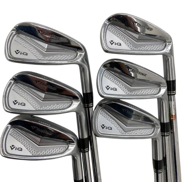 中古　Cランク　ブリヂストン　ＴＯＵＲＳＴＡＧＥ　ＴＯＵＲＳＴＡＧＥ　ＶｉＱ　ＦＯＲＧＥＤ（２０１２）　６Ｓ（実本数：６本セット）　アイアンセット　ＮＳ　ＰＲＯ　ＭＯＤＵＳ３　ＴＯＵＲ１２０ 　フレックスＳ ロフト角:24.00