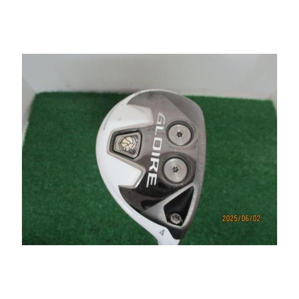 中古　Cランク　テーラーメイド　ＧＬＯＩＲＥ　ＧＬＯＩＲＥ　ユーティリティ　Ｕ４　ユーティリティ　ＧＬＯＩＲＥ　ＲＥＳＣＵＥ 　フレックスＲ ロフト角:21.00