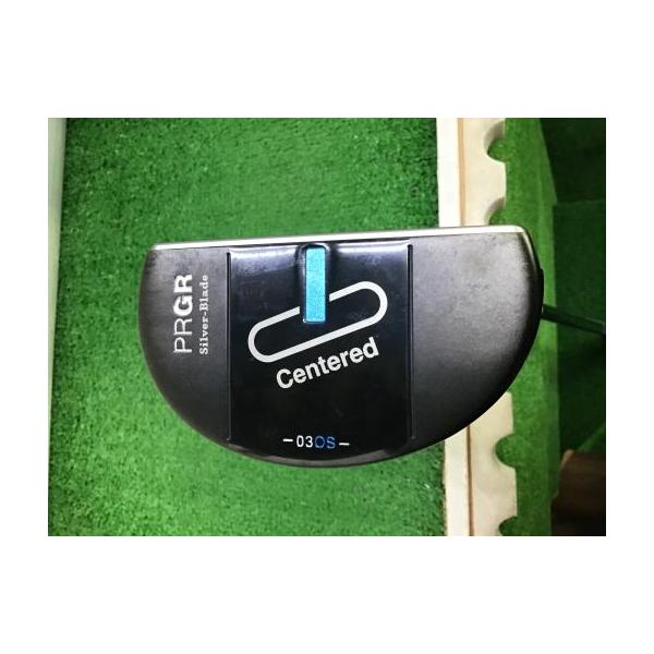 中古　Cランク　プロギア　ＳＩＬＶＥＲ−ＢＬＡＤＥ　Ｃｅｎｔｅｒｅｄ　ＳＩＬＶＥＲ−ＢＬＡＤＥ　Ｃｅｎｔｅｒｅｄ　０３ＯＳ　３３インチ　パター　スチール 　フレックスその他 ロフト角:3.00