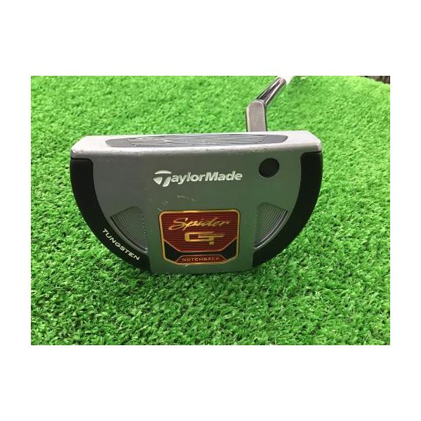 中古　Dランク　テーラーメイド　Ｓｐｉｄｅｒ　ＧＴ　Ｓｐｉｄｅｒ　ＧＴ　ＮＯＴＣＨＢＡＣＫ　スモールスラント　３３インチ　パター　スチール 　フレックスその他 ロフト角:3.00