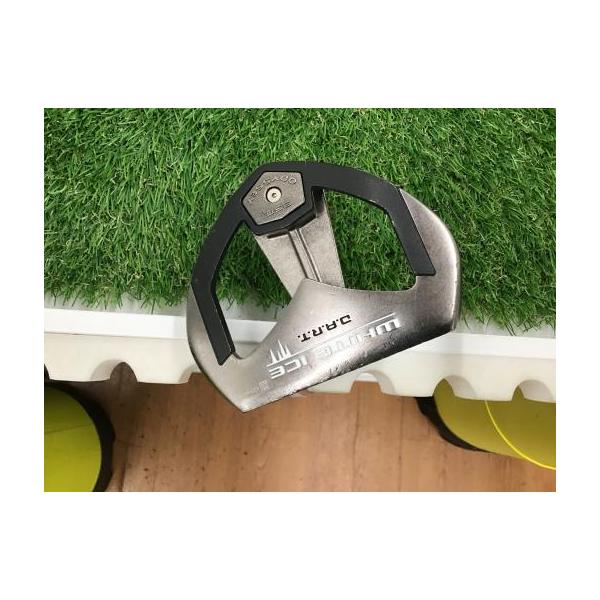 中古　Dランク　オデッセイ　ＷＨＩＴＥ　ＩＣＥ　ＷＨＩＴＥ　ＩＣＥ　Ｄ．Ａ．Ｒ．Ｔ．　３３インチ　パター　スチール 　フレックスその他 ロフト角:3.00