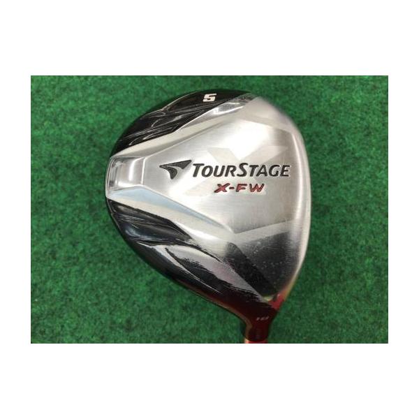 中古　Cランク　ブリヂストン ツアーステージ TOURSTAGE X-FW(2013) 5W フェアウェイウッド Tour AD GT-7 42インチ フレックスS ロフト角:18
